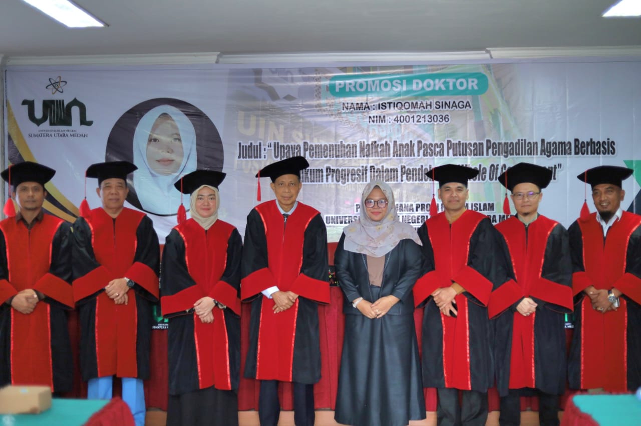 UINSU Anugerahkan Gelar Doktor kepada Hakim Muda Istiqomah Sinaga ...